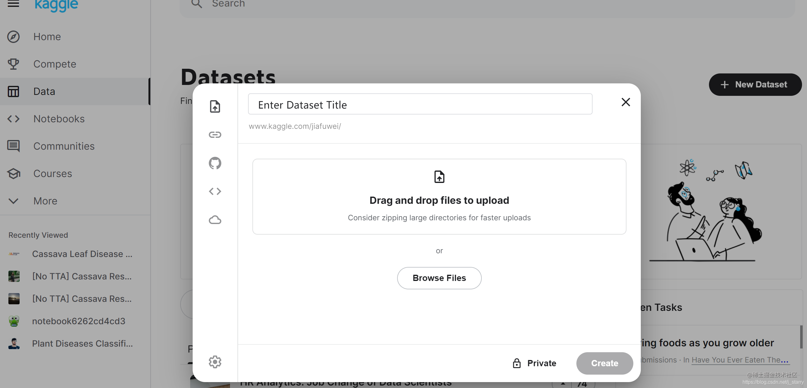kaggle首次使用记录-如何使用notebook以及上传结果 - 掘金