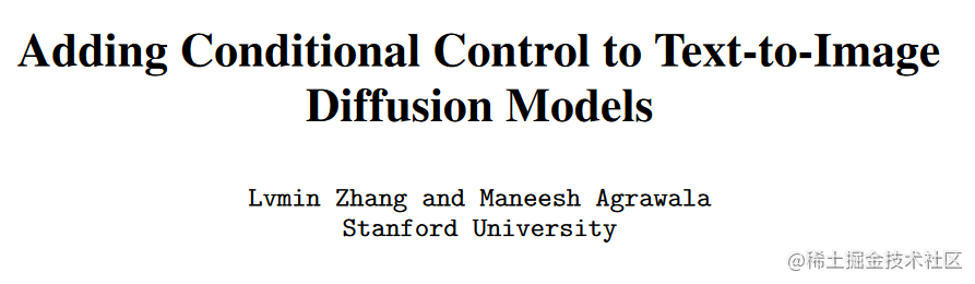 ControlNet原理解析 | 读论文 - 掘金