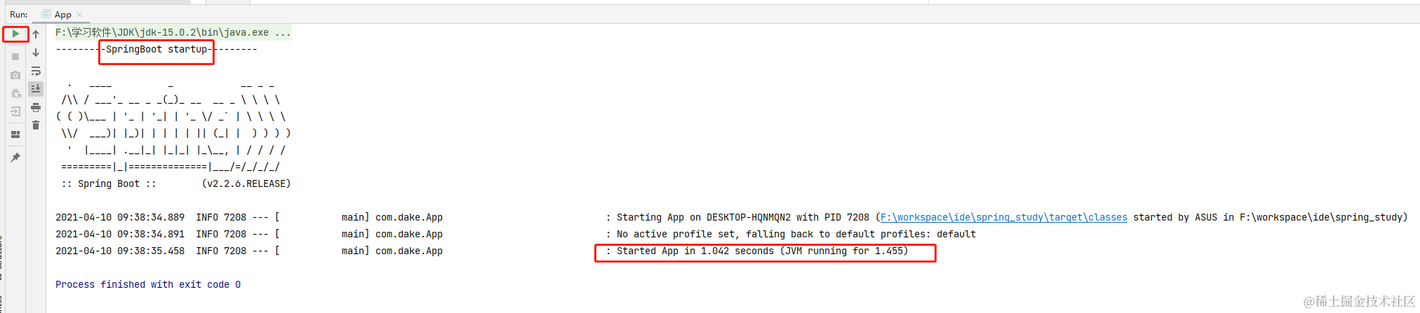 SpringBoot项目启动后自动关闭：Process finished with exit code 0这是正常启动的 - 掘金