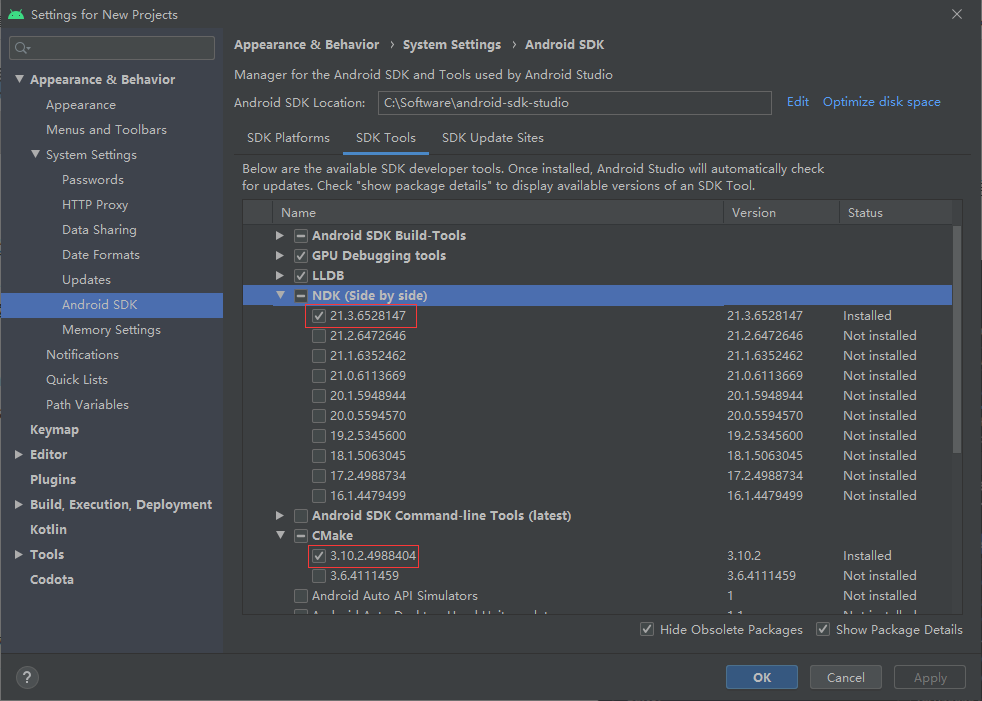 OpenCV On Android最佳环境配置指南(Android Studio篇)