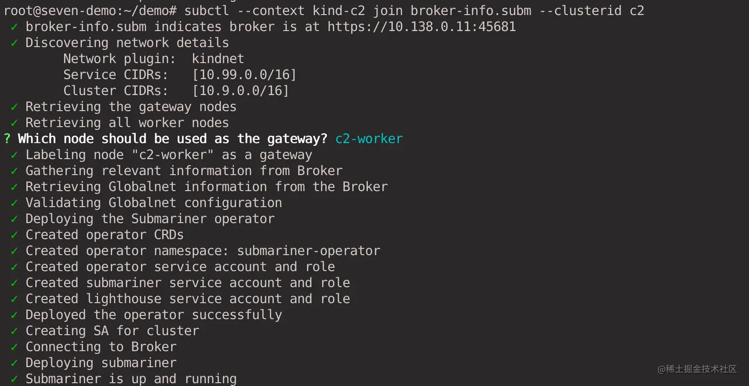 Kubernetes 多集群网络方案系列 1 -- Submariner 介绍本文介绍了 Submariner 的架构， - 掘金