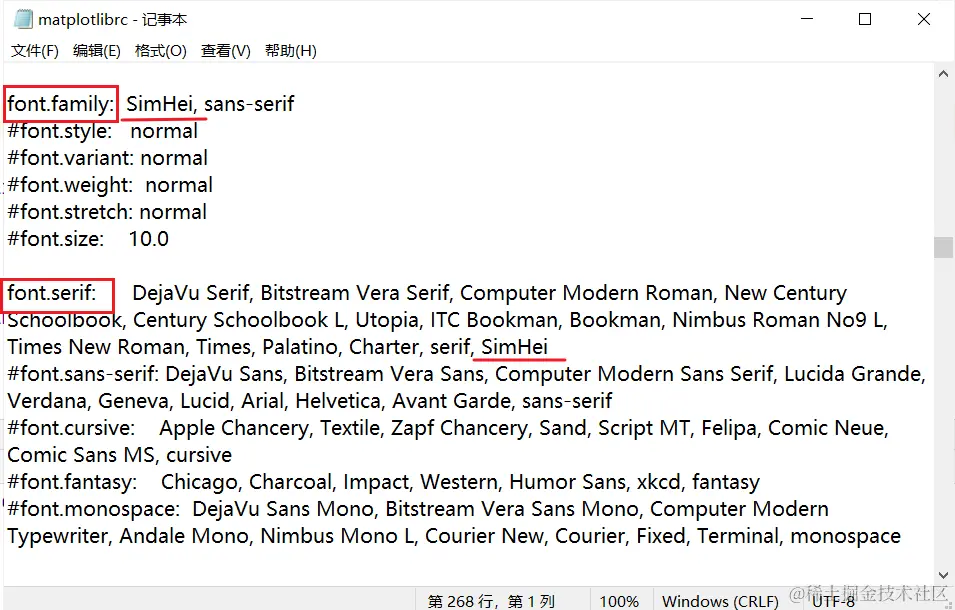 【python】数据可视化——解决matplotlib显示中文乱码-CSDN博客import matplotlib.pl - 掘金
