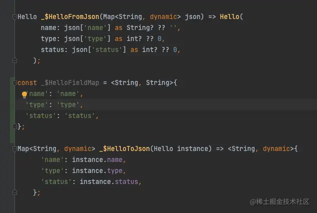 Flutter json_serializable 解析 JSON 使用详解本文对 json_serializable - 掘金