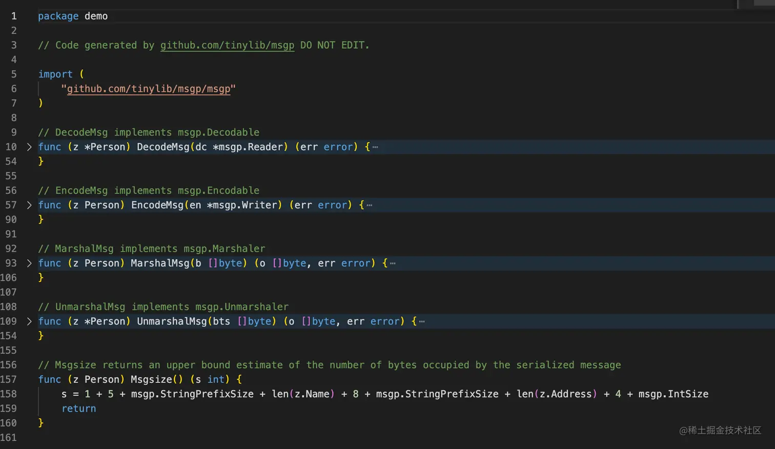 Golang 序列化系列（1）MessagePack这个系列我们就来看看 Golang 中涉及到的序列化框架，后续会陆续 - 掘金