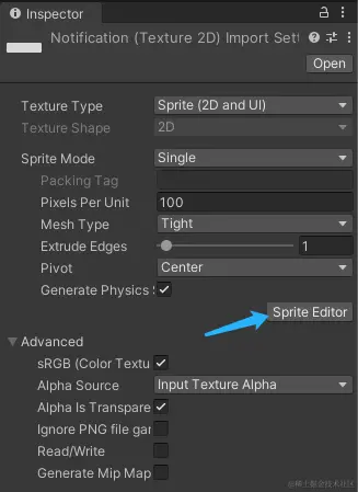 Unity | 如何保证图片边框不被拉伸？—— 详解九宫格纹理（9-slicing Sprites）宫格纹理是一种将图片 - 掘金
