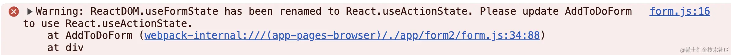 React 19 新 hook —— useActionState 与 Next.js Server Actions 绝佳搭配 - 掘金