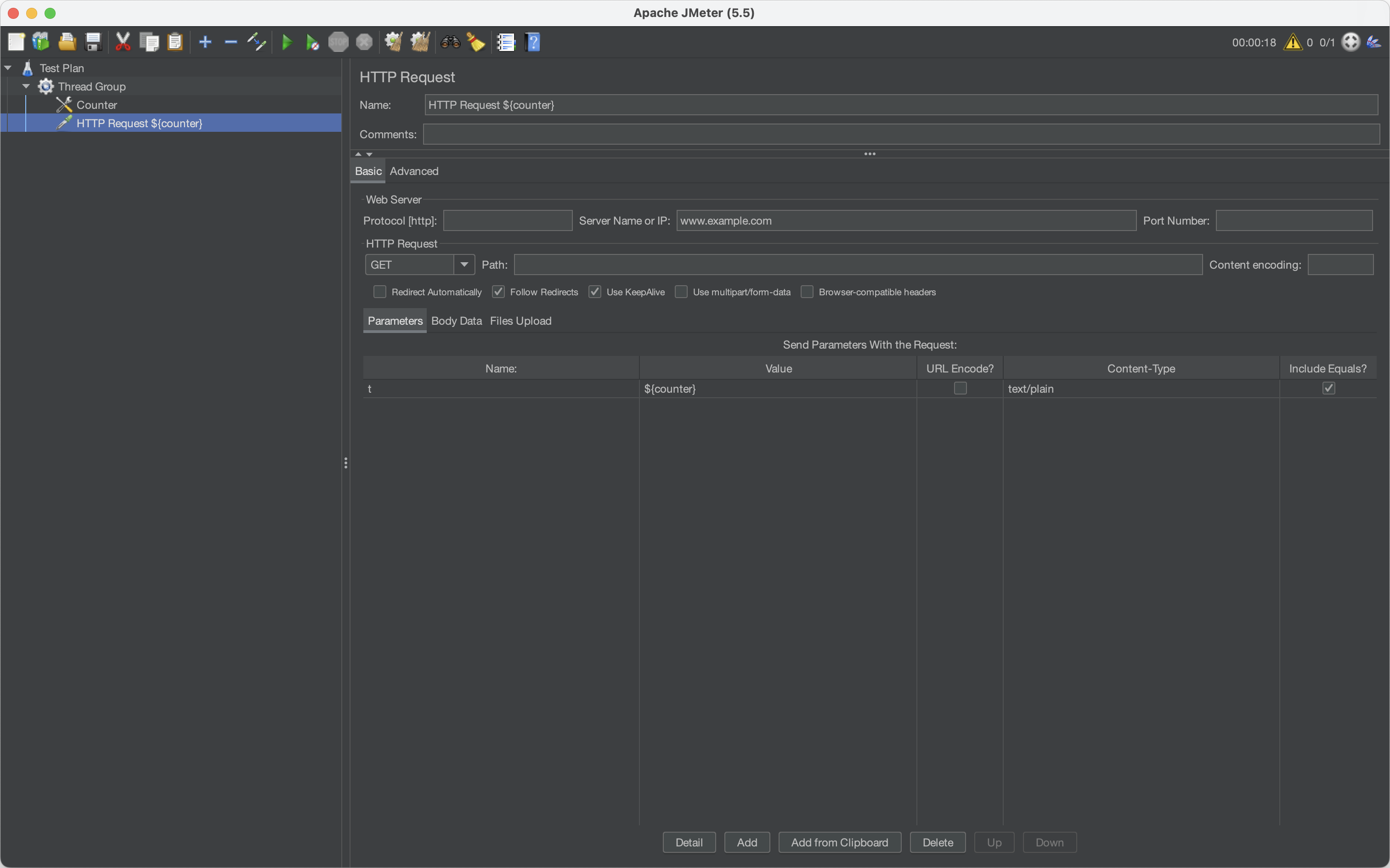 JMeter 计数器 Counter 使用详解