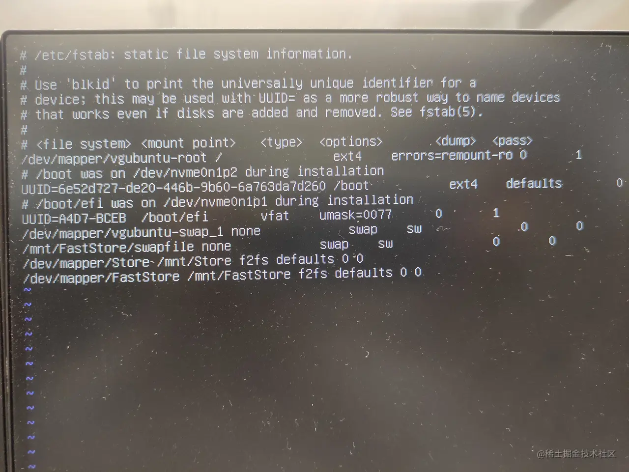 磁盘切换成F2FS文件系统并加密对于SSD和SMR技术的机械硬盘，使用F2FS可以更好的利用它们的性能。 本文将会介绍如 - 掘金