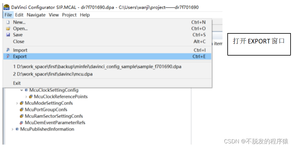 详解AUTOSAR：DaVinci Configurator导出ARXML配置（拓展篇—3）-CSDN博客