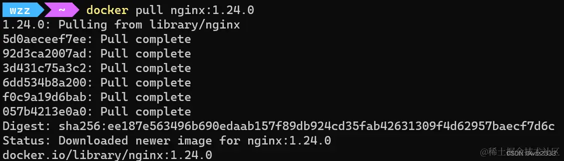 windows下Docker中安装Nginx（图文超详细）Nginx安装 拉取镜像 访问 dockerhub 查找所需的 - 掘金