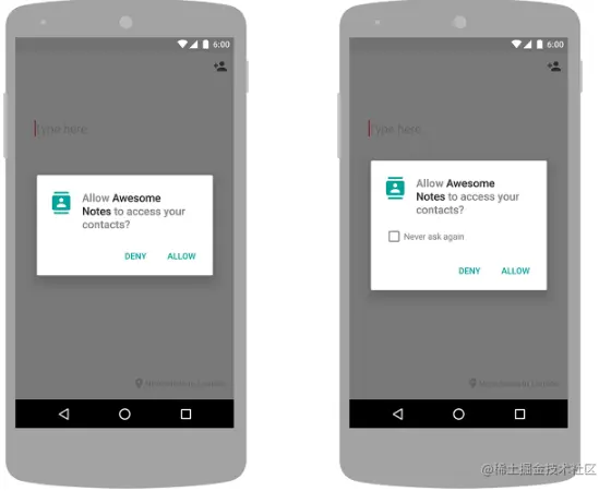 Android Framework权限篇一之RuntimePermission整体流程Android概述 权限的作用是保 - 掘金