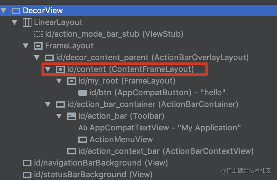 Android DecorView 一窥全貌（上） - 掘金