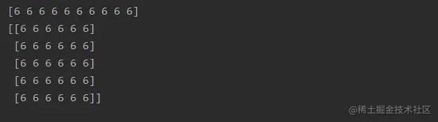 Numpy 生成数据numpy 生成数据 生成全0矩阵 生成全1矩阵 设置全矩阵 生成等差数列 生成随机数 随机数种子 掘金