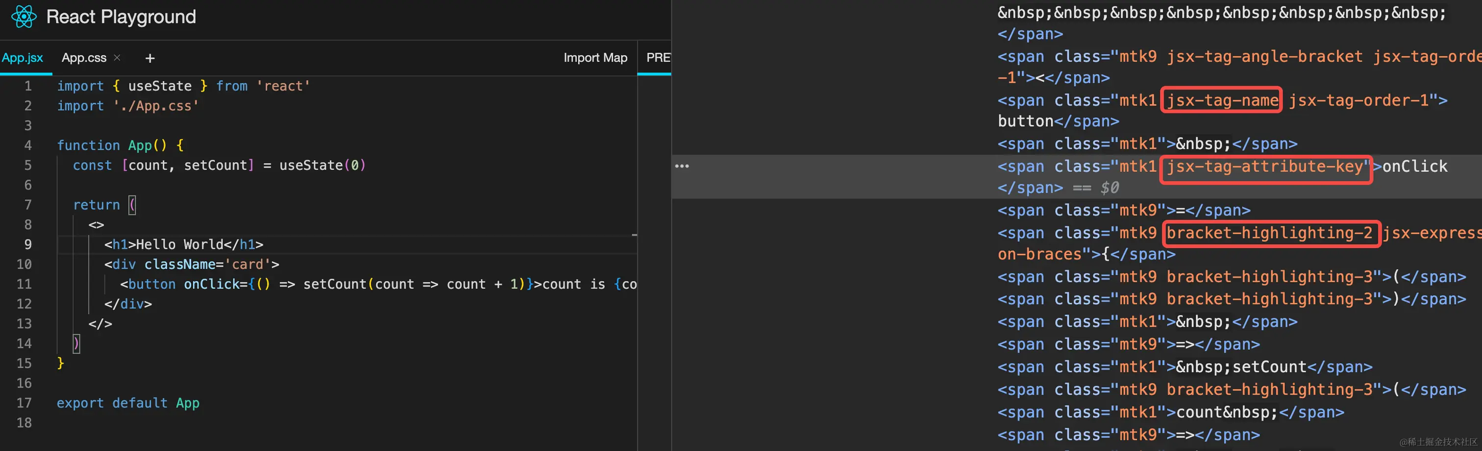 React终于也有playground了：一个能实时运行React代码的在线编辑器在我们工作或学习中经常遇到要尝试使用一 - 掘金