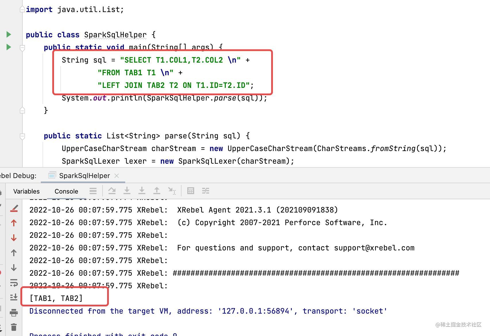 基于 Antlr4 的 Sql 解析 - 掘金
