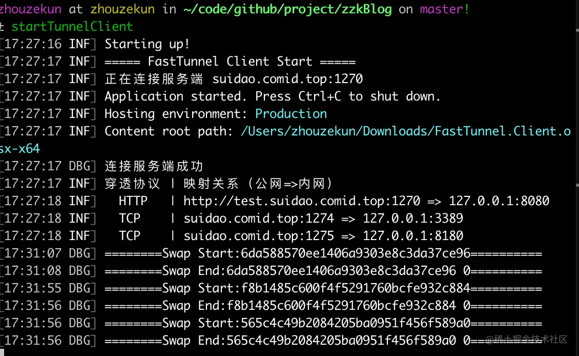 基于FastTunnel 配置内网穿透基于FastTunnel配置 内网穿透 并配置域名。 服务器和客户端内网穿透配置, - 掘金