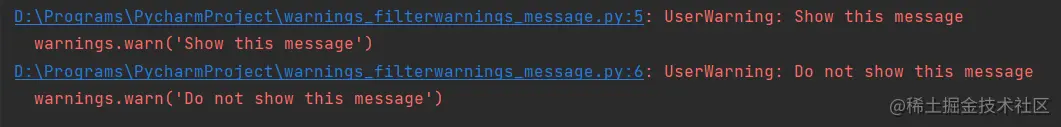 不懂就查#1：为什么Warning是这样的？不懂就查，这次查的是python的Warnings 在本人开始学习某些东西的 - 掘金