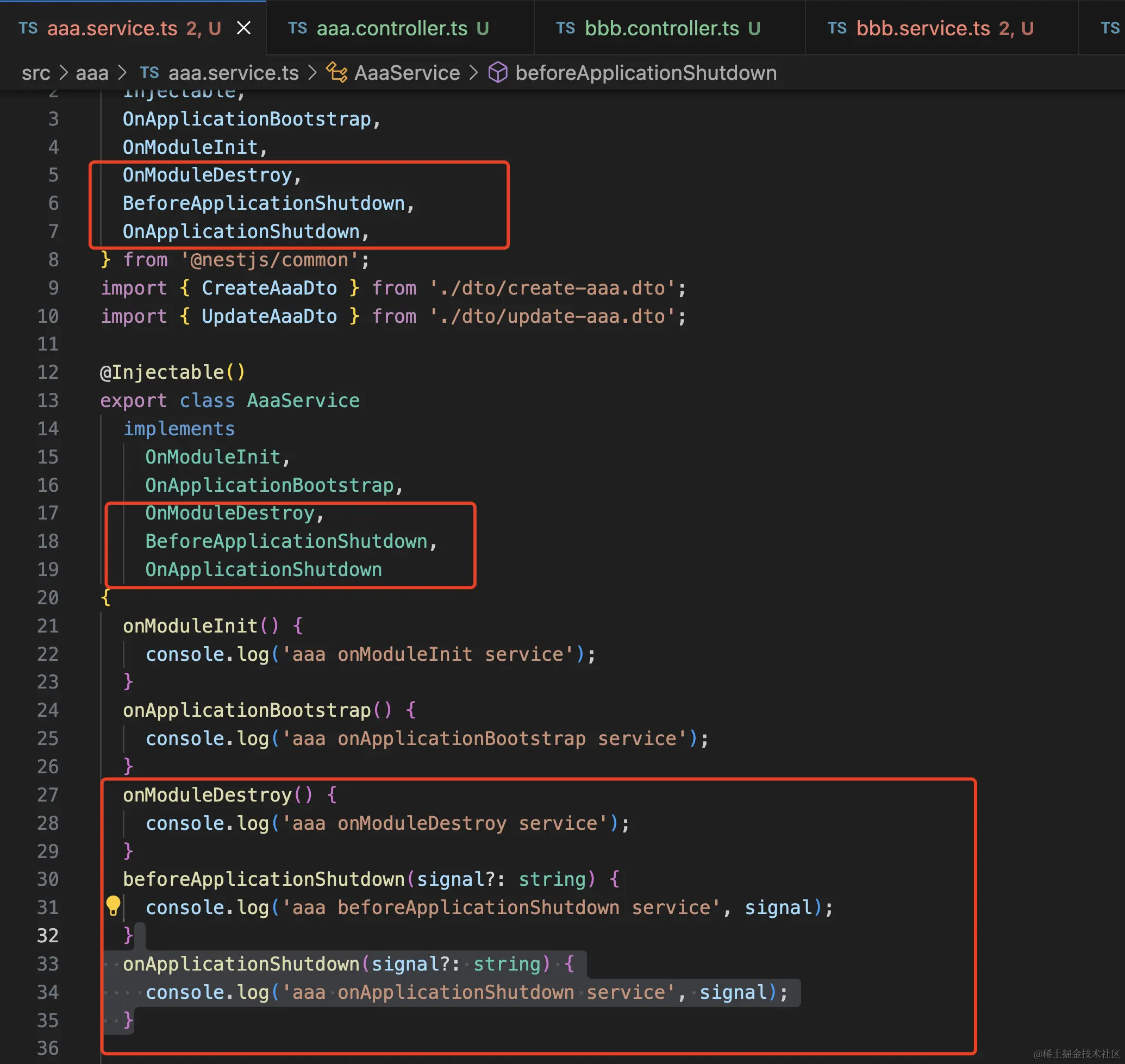 Nestjs的全局模块和生命周期1. 全局模块出现的原因 模块导出provider，而另一个模块要使用时必须import - 掘金