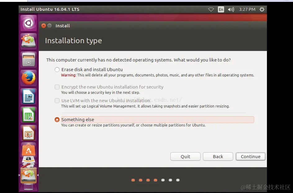 将Linux（ubuntu）安装到U盘上，实现即插即用本教程是说明如何将ubuntu系统安装到U盘上（也就是把U盘当做电 - 掘金