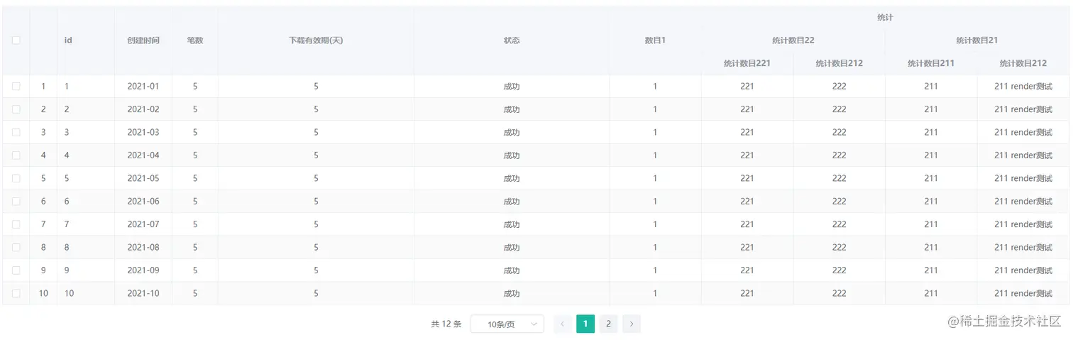 基于vue3 Ts配置化table表格组件实现浅析基于vue3 Ts配置化table表格组件实现浅析，同时兼容eleme 掘金