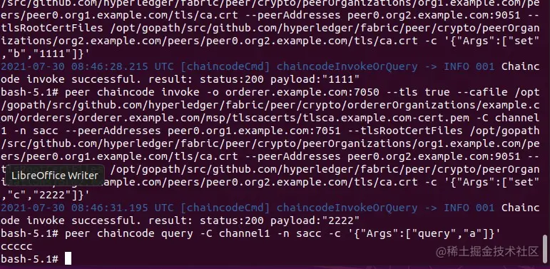 三、Hyperledger Fabric --- 配置区块链浏览器这节主要介绍 Hyperledger 官方的区块链浏览 - 掘金