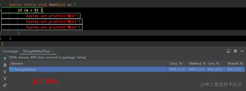 IDEA Coverage runner IntelliJ IDEA 和 JaCoCo的区别代码覆盖率理解 代码覆盖（C - 掘金