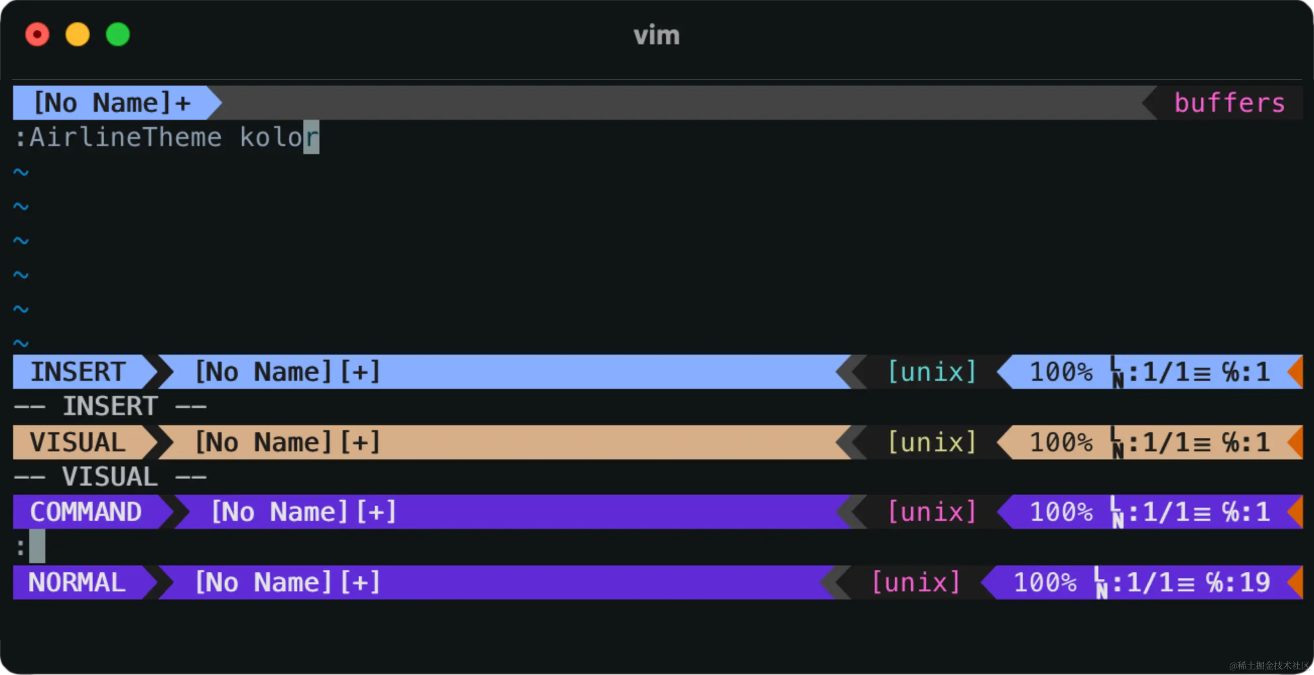 入坑 Vim，看这一篇就够了跟随本文进行操作，你将了解 Vim 的基础知识和基础操作，并且知道每一行的设置的目的是什么。 - 掘金