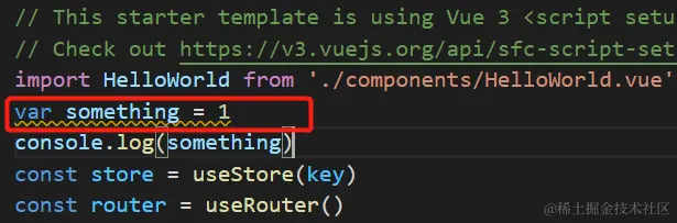 在vue3中集成eslint — 规范你的前端代码前言 有了 Typescript 的类型系统对 Vue3 的加持，使得 掘金