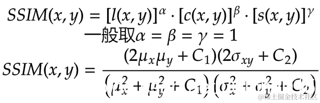 图像质量评价（四）：SSIM和MSSIMSSIM是一个广泛使用的图像质量评价指标，它是基于人眼观看图像时会提取其中的结构 - 掘金