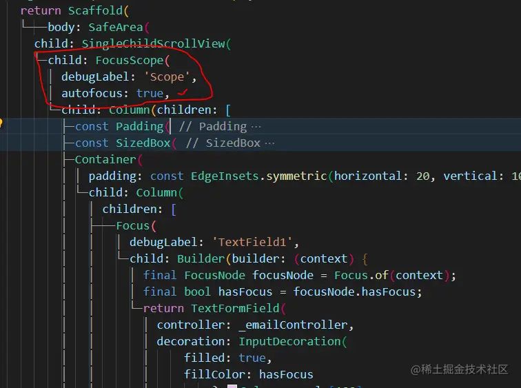 Flutter 焦点管理 FocusScope 组件当选择一个文本字段并接受输入时，它被称为具有“焦点”通常，用户通过点 - 掘金