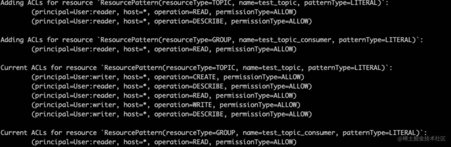 kafka基于SCRAM认证，快速配置启用ACLkafka支持基于SSL和SASL两种认证机制，本文以SASL说明。 k - 掘金