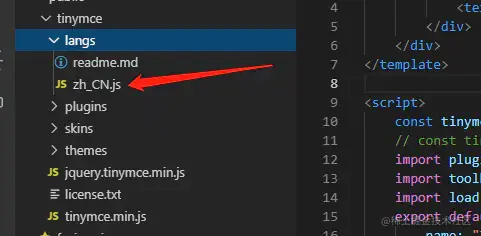 Vue富文本编辑器Tinymce本地引入(在element-admin封装的基础上修改)Tinymce相对于其他插件的优 - 掘金