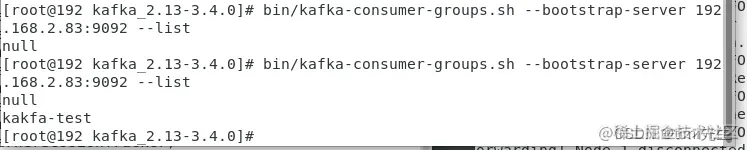 kakfa 常见错误（长期更新）kafka版本 2.13-3.40 一、消费者相关 1.1 消费组 1.1.1 查看消费 - 掘金