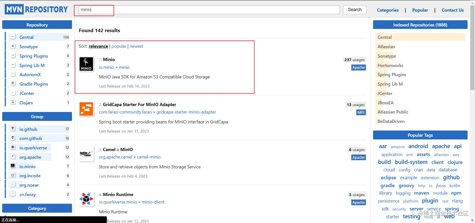 Springboot集成MinioSpringBoot如何继承MInio，看这篇就够了，详细教程，男人需要战斗，我们一起 - 掘金
