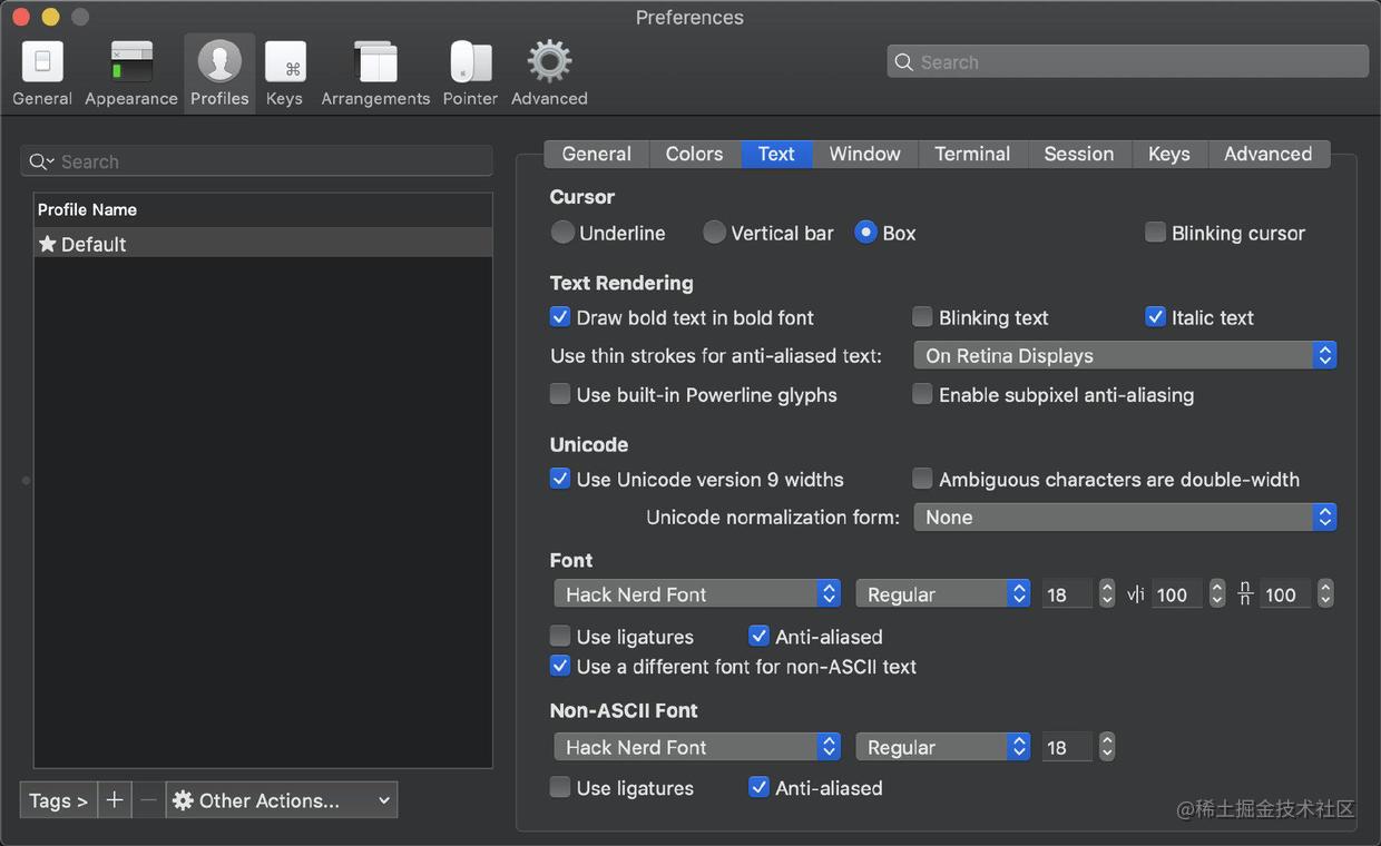 舒适美观的mac终端, iTerm2+zsh+powerlevel9k+vim+virtualenv - 掘金