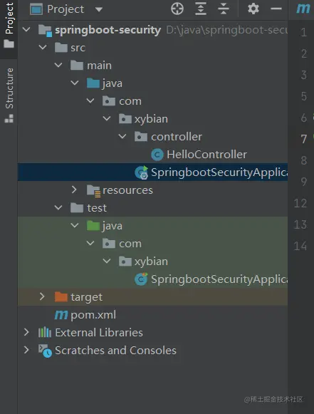 SpringBoot整合SpringSecurity+JWT1，快速入门 1.1 搭建springboot项目 1.2 - 掘金
