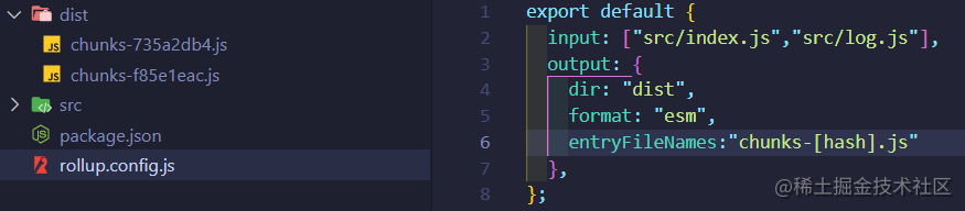 rollup的input配置和output配置详解 - 掘金
