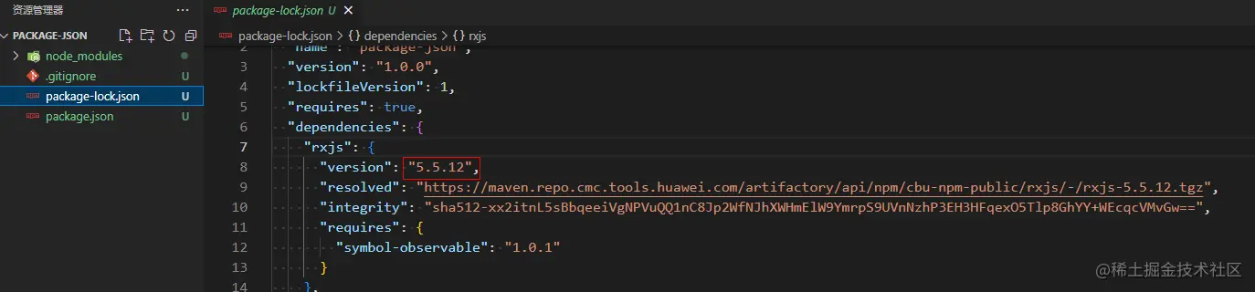 深入分析package.json和package-lock.json版本控制关系前言 本次只谈论二者在控制安装的依赖版本 - 掘金