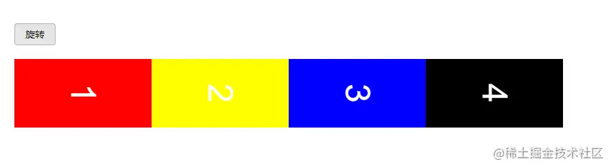 css+js实现旋转90度后宽高互换我们使用css transform: rotate(90deg) 旋转元素的时候会 - 掘金