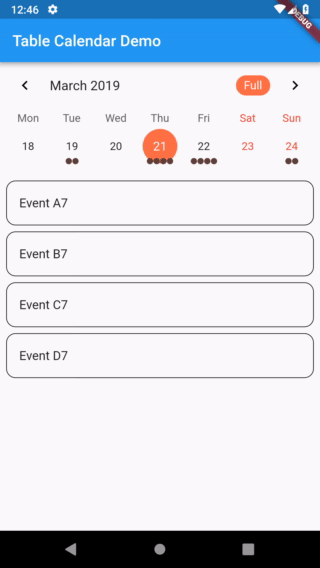 [译]Flutter日历组件table_calendar高度可定制、功能丰富的 Flutter 日历组件。 大量易于使用 - 掘金
