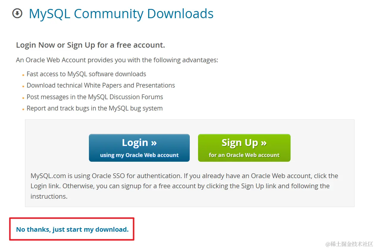 Windows 下安装MySQLwindos上安装MySQL数据库8.0解压版,可以从官网上直接下载,也可以通过百度网盘 - 掘金