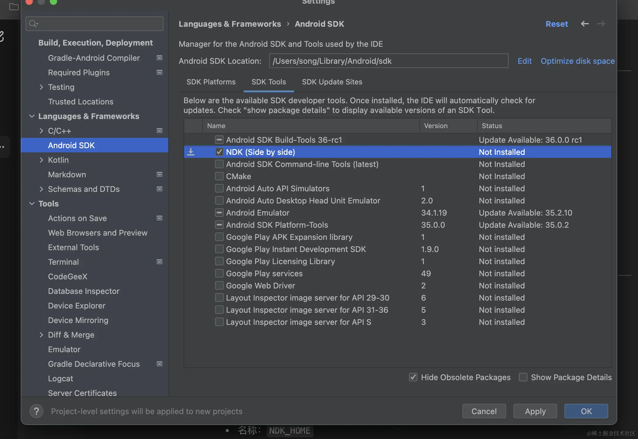 tauri2.0版本开发苹果ios和安卓android应用，环境搭建和最后编译为apktauri2.0版本开发苹果ios - 掘金