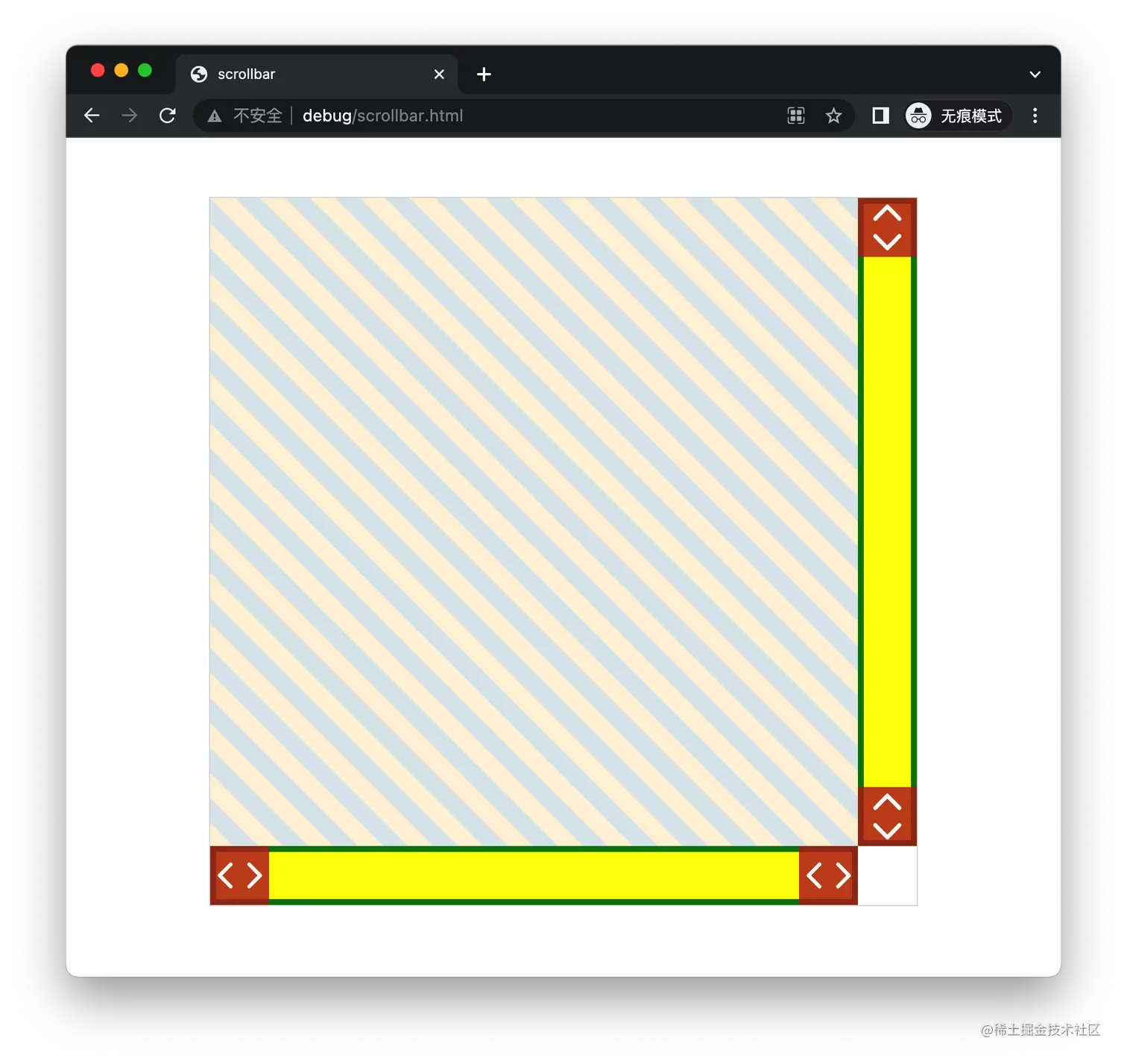 深入剖析浏览器滚动条为什么要专门写一篇关于浏览器滚动条的文章呢？毕竟定制滚动条属于小众需求。事情源于一次产品上线之后，用 - 掘金