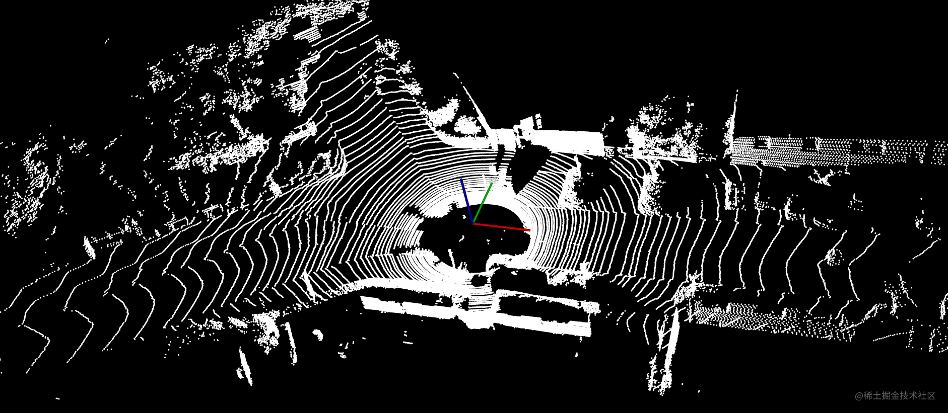 PCL点云可视化 - 掘金