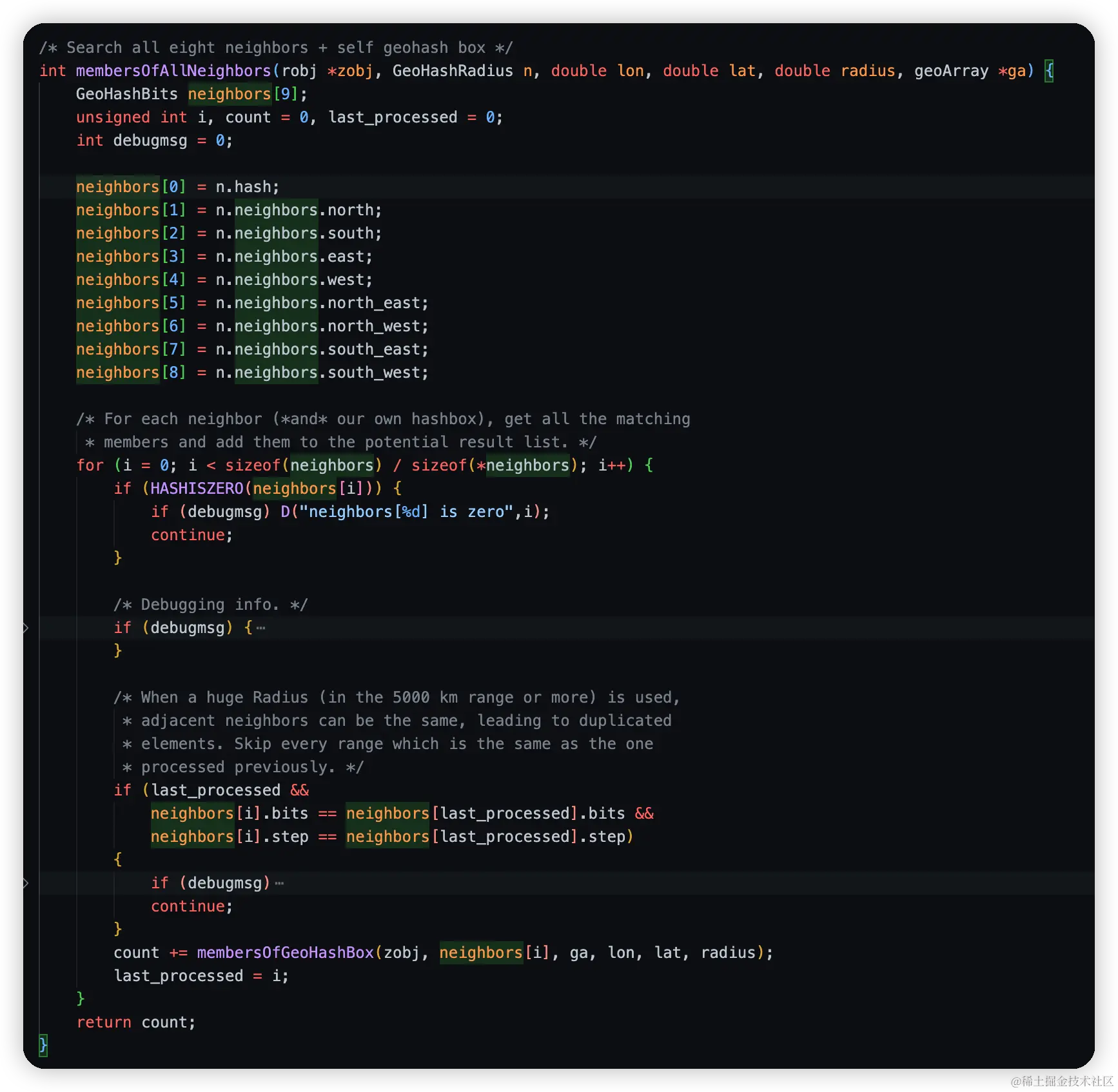 一文搞定redis-GeoHash空间索引Redis 的 GEO 特性在 Redis 3.2 之后推出，这个功能可以将用 - 掘金
