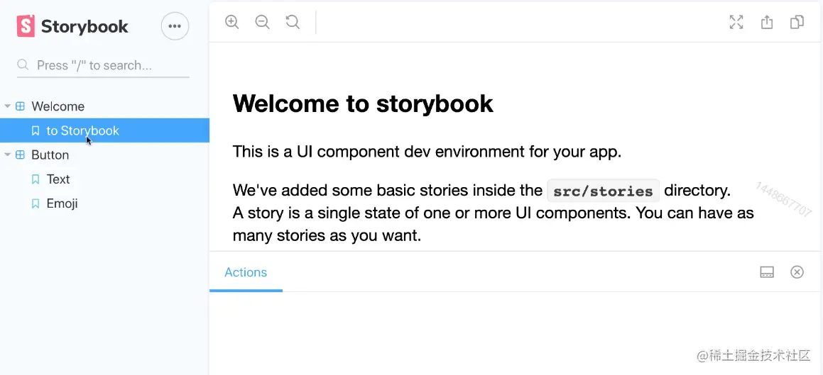 Storybook入门介绍Storybook 介绍 Storybook是帮助前端组件开发的开源工具，可以支持React， - 掘金