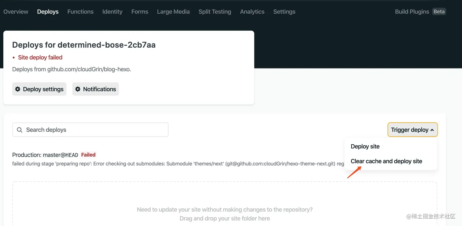 使用 Hexo + GitHub + Netlify + Cloudflare 搭建个人博客 - 掘金