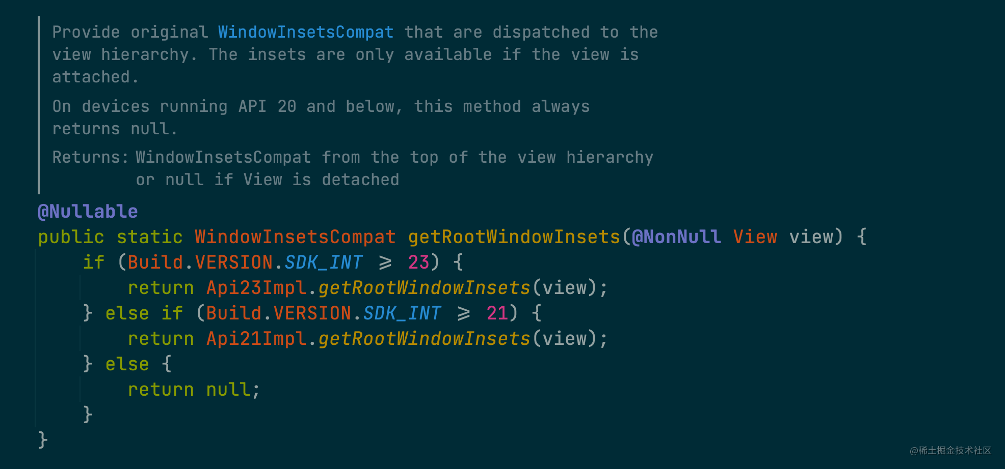 Android Detail：Window 篇—— WindowInsets 与 fitsSystemWindow - 掘金