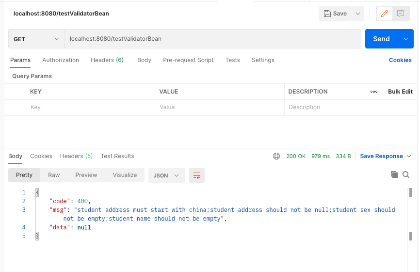 spring-boot-validator使用汇总