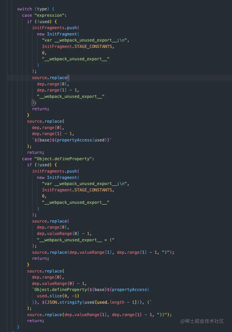 webpack5 中 对commonjs 的tree-shaking三年前 面试官问小明 webpack可以对commo - 掘金